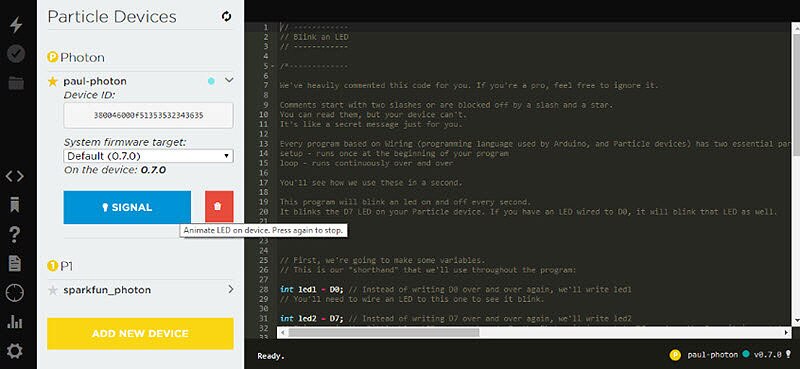 How to Setup a Photon and Program with the Pi